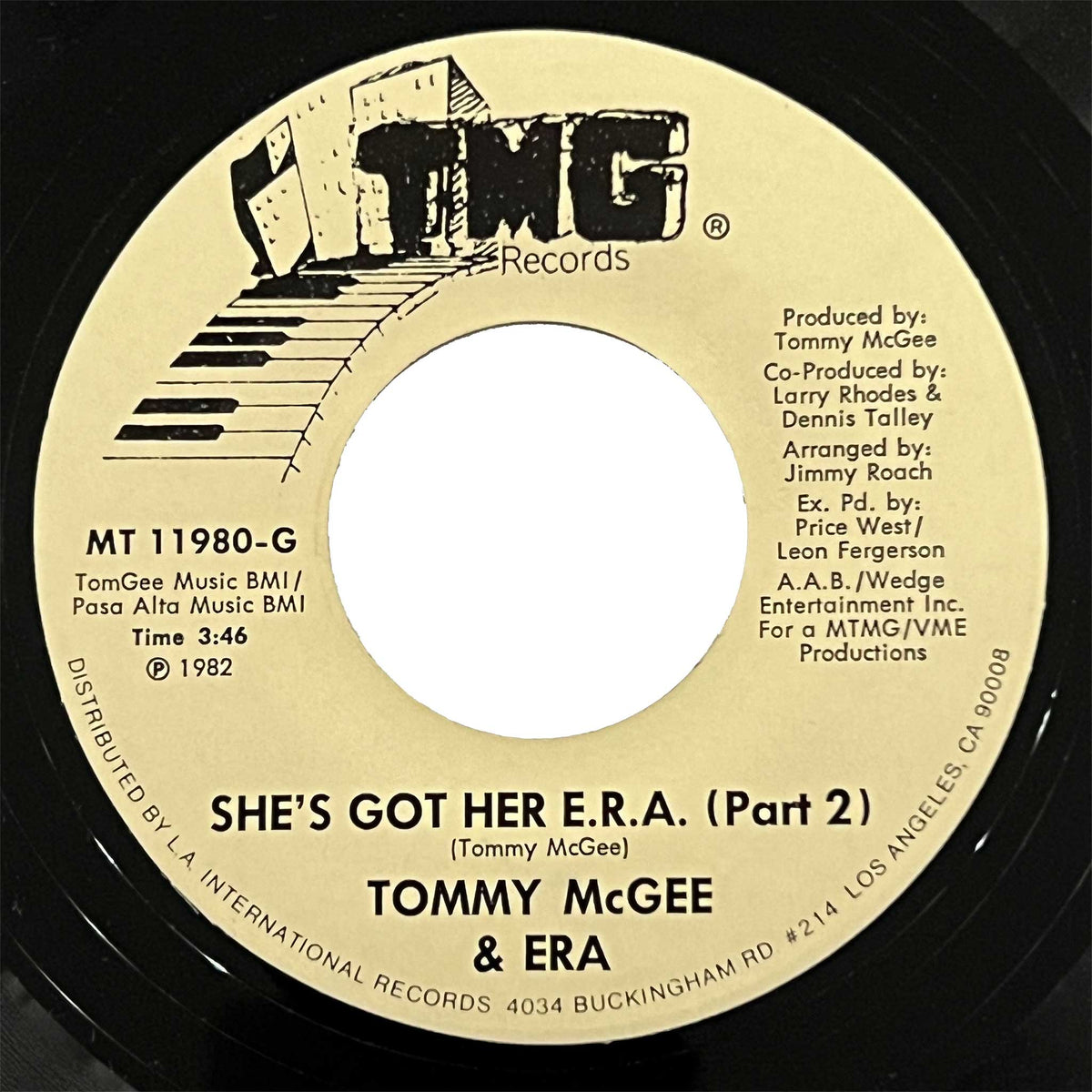 Tommy McGee - She's Got Her E.R.A. | Inksplat Records