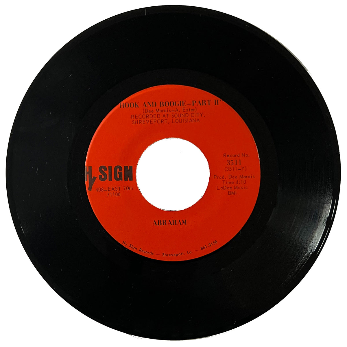 Abraham - Hook and Boogie | Inksplat Records
