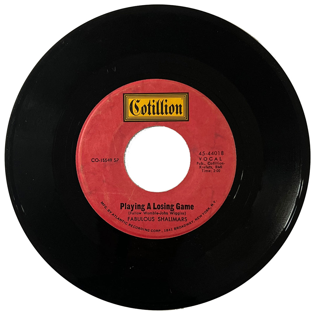 Fabulous Shalimars - Playing A Losing Game – Inksplat Records