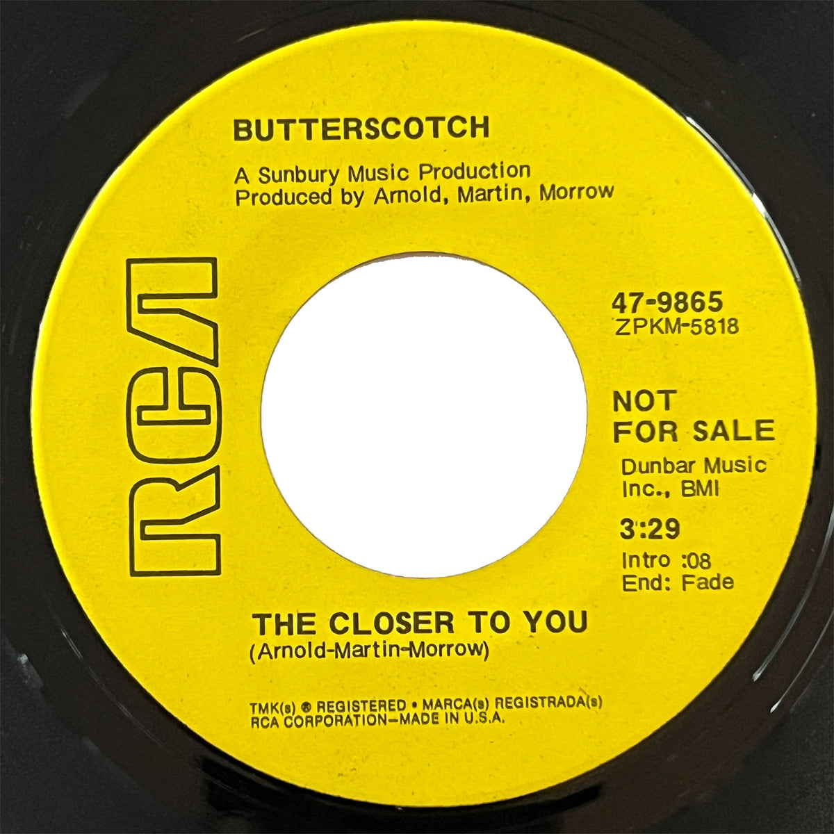 Butterscotch - Don't You Know (She Said Hello) (promo)