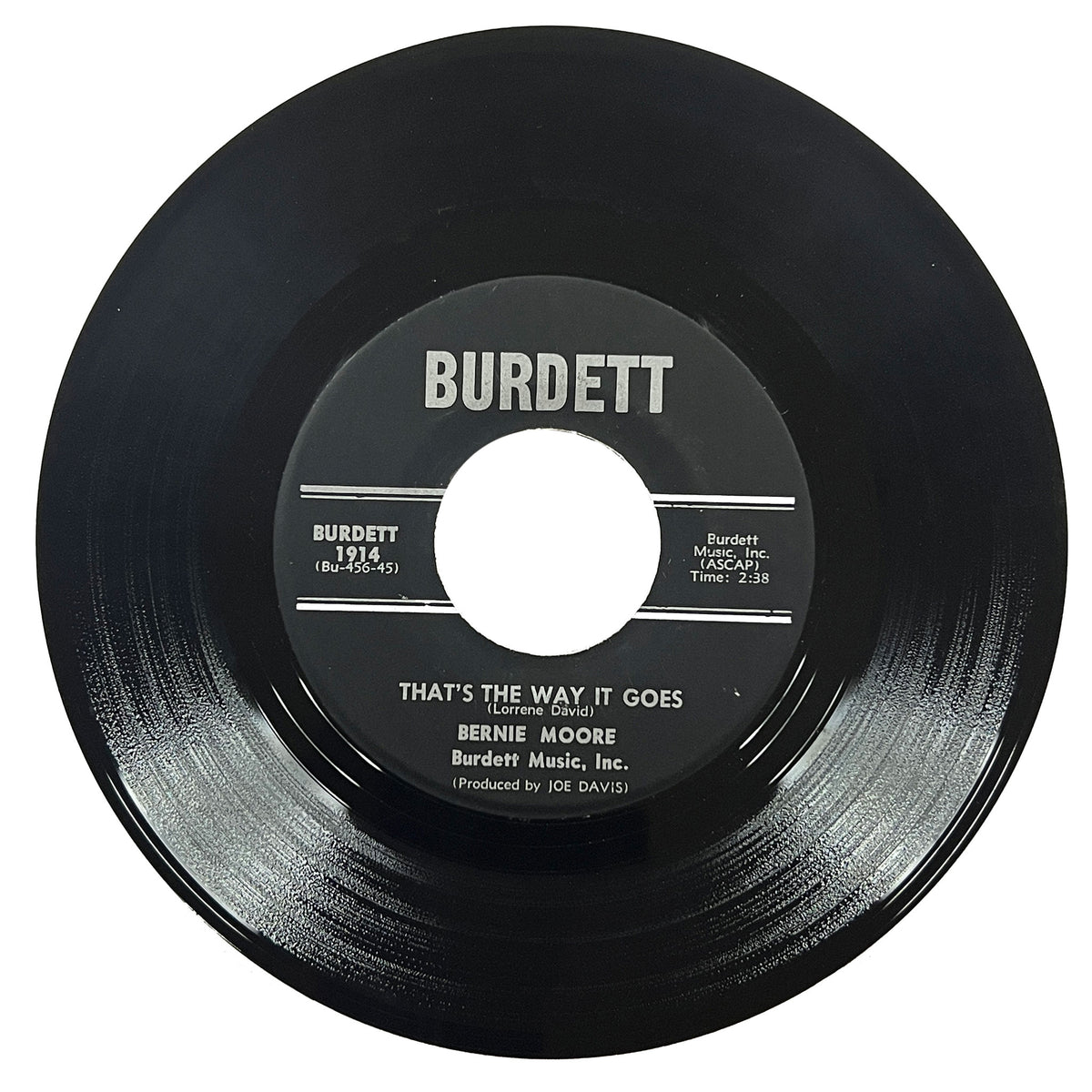 Bernie Moore - I Wanna Be Loved To Death | Inksplat Records