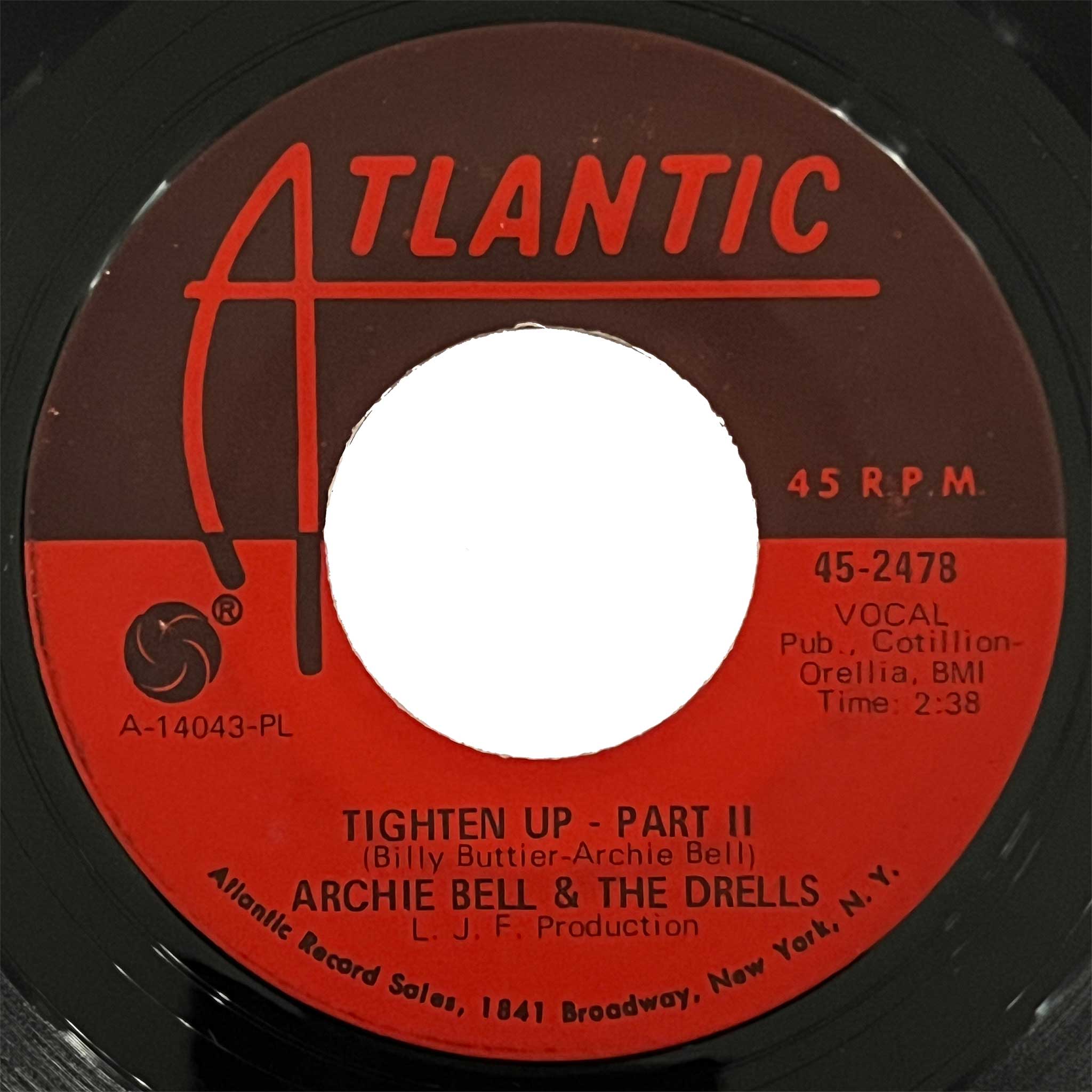Archie Bell and The Drells - Tighten Up | Inksplat Records