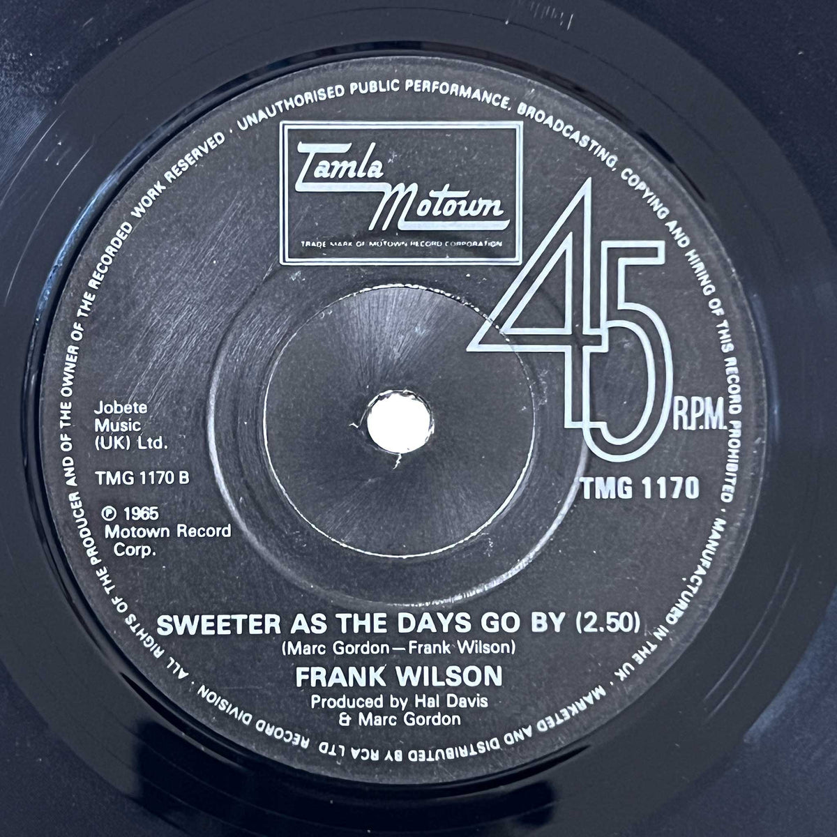 Frank Wilson - Do I Love You (Indeed I Do) | Inksplat Records