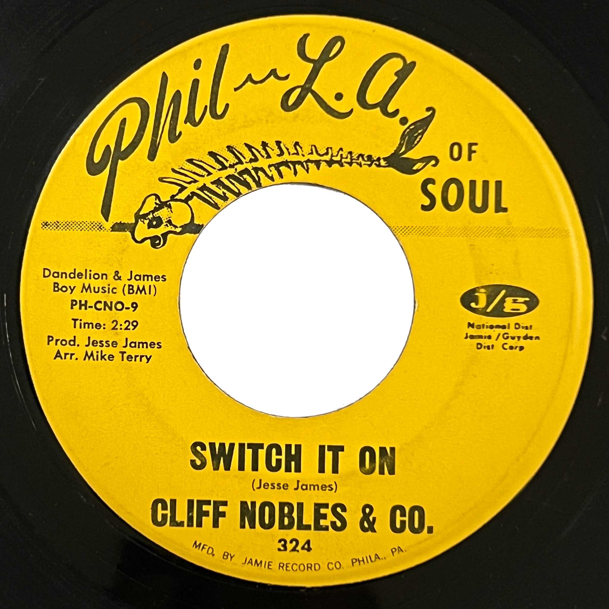 Cliff Nobles - Switch It On | Inksplat Records