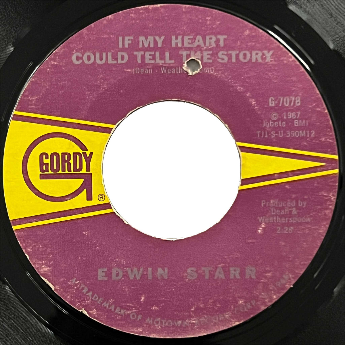 Edwin Starr - Way Over There (styrene) | Inksplat Records