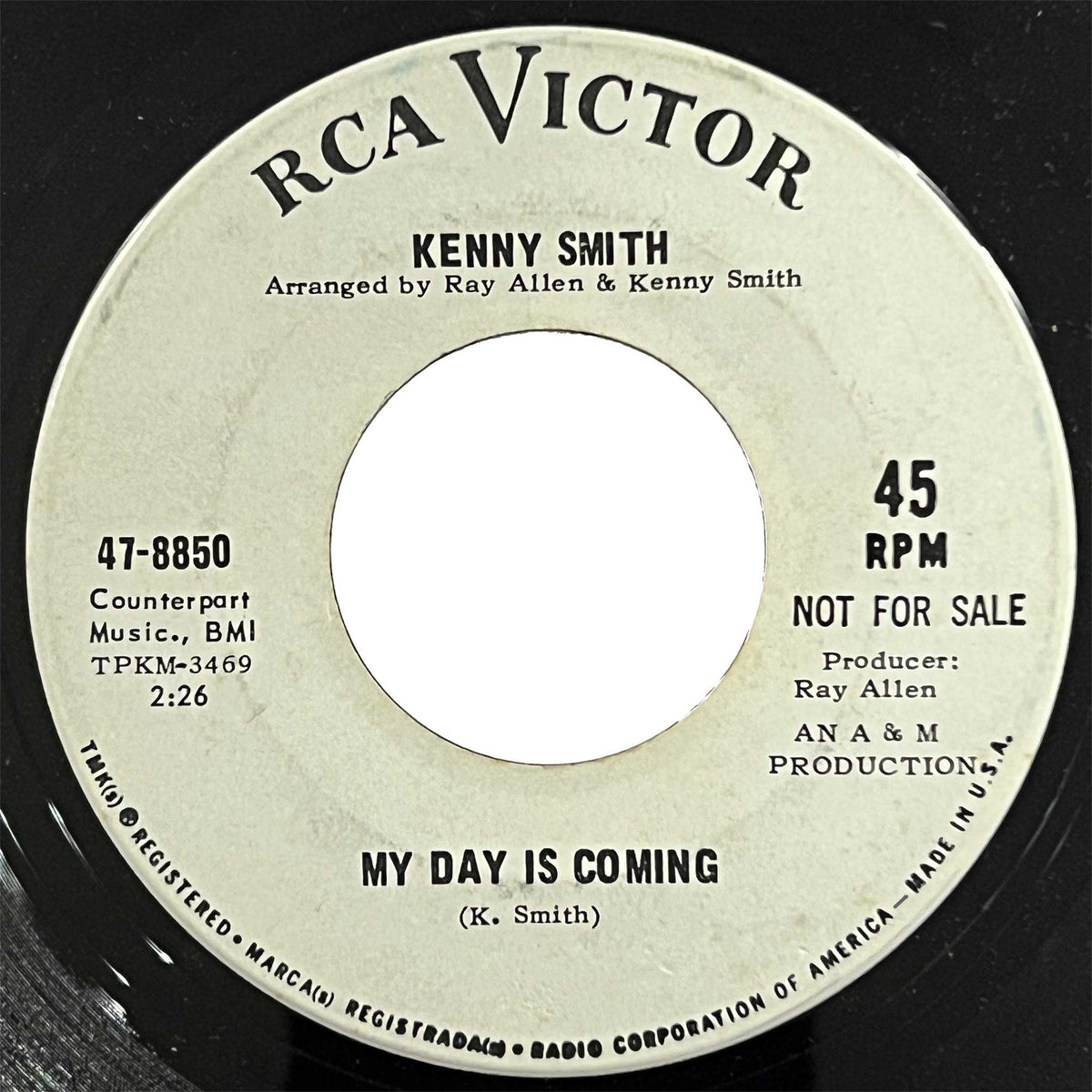 Kenny Smith - Go For Yourself | Inksplat Records