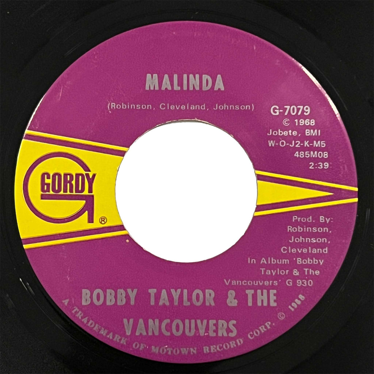 Bobby Taylor and The Vancouvers - It's Growing | Inksplat Records