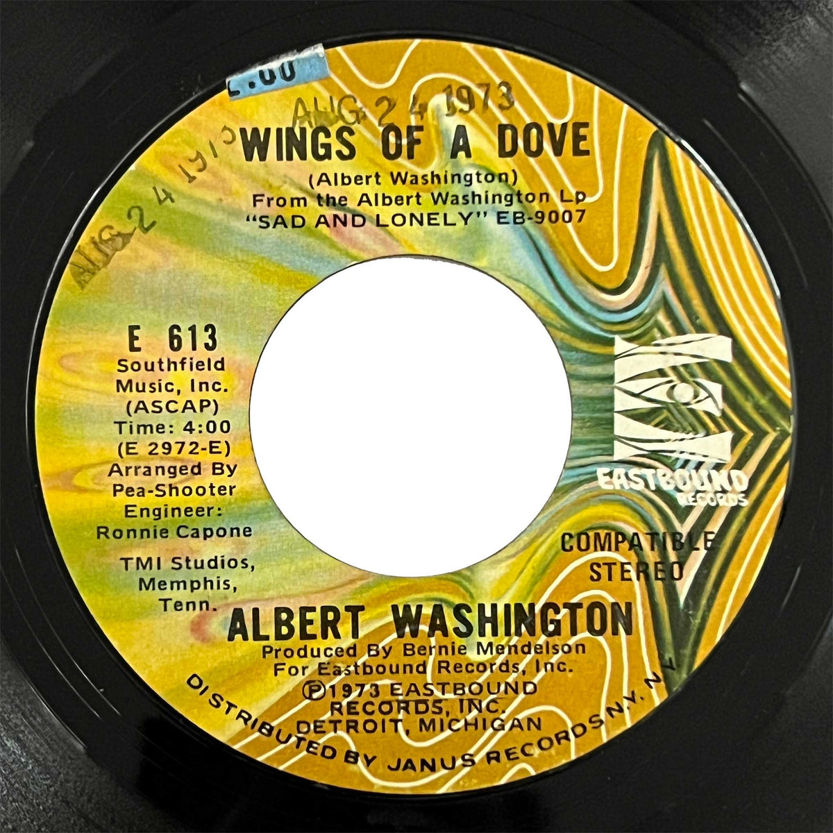 Albert Washington - Sad and Lonely | Inksplat Records