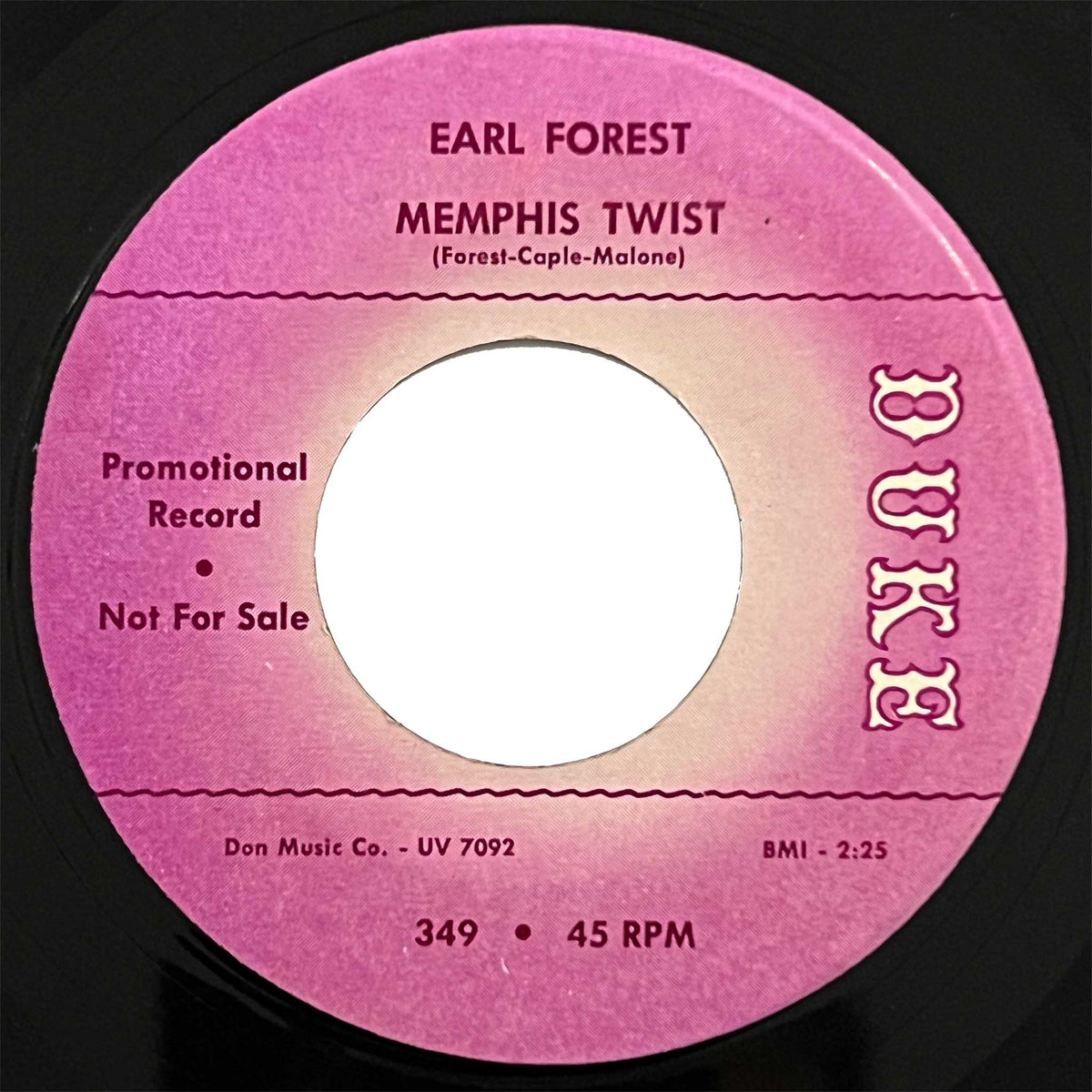 Earl Forest - Beale Street Popeye | Inksplat Records
