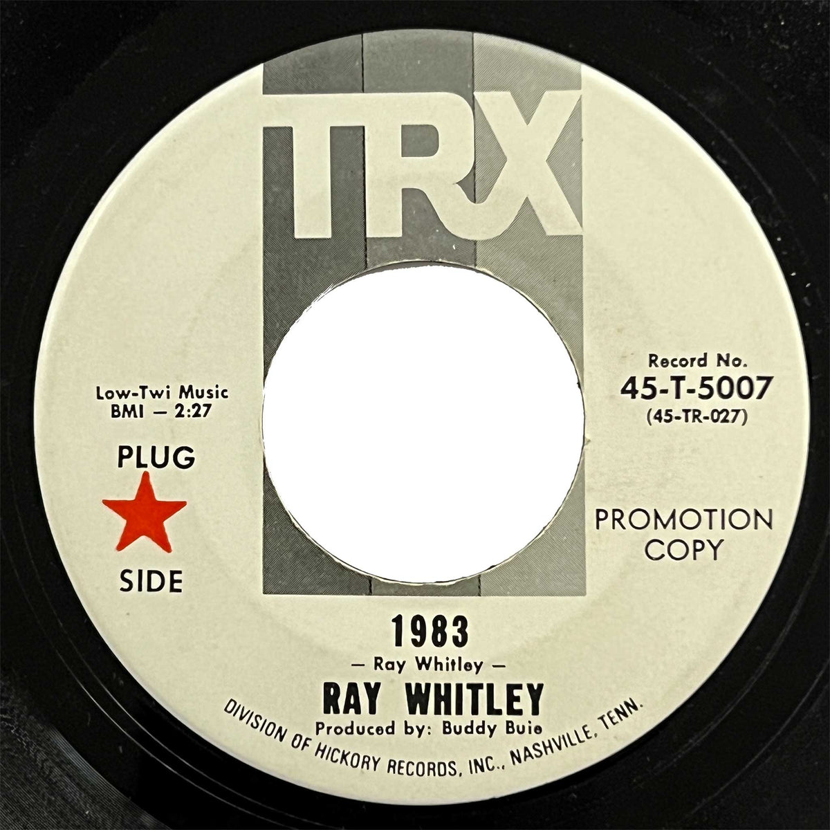 Ray Whitley - Gotta Go There | Inksplat Records