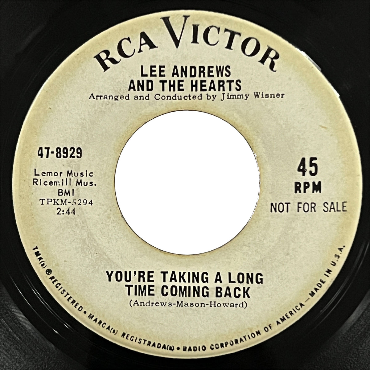 Lee Andrews and The Hearts - Quiet As It's Kept | Inksplat Records