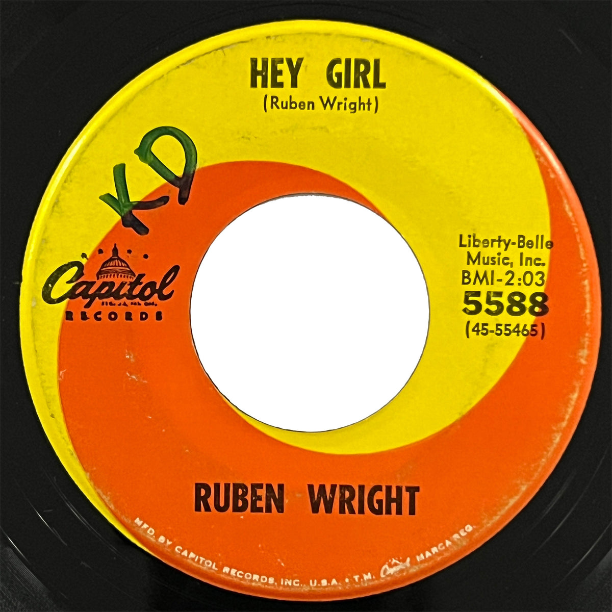 Ruben Wright - I'm Walking Out On You | Inksplat Records