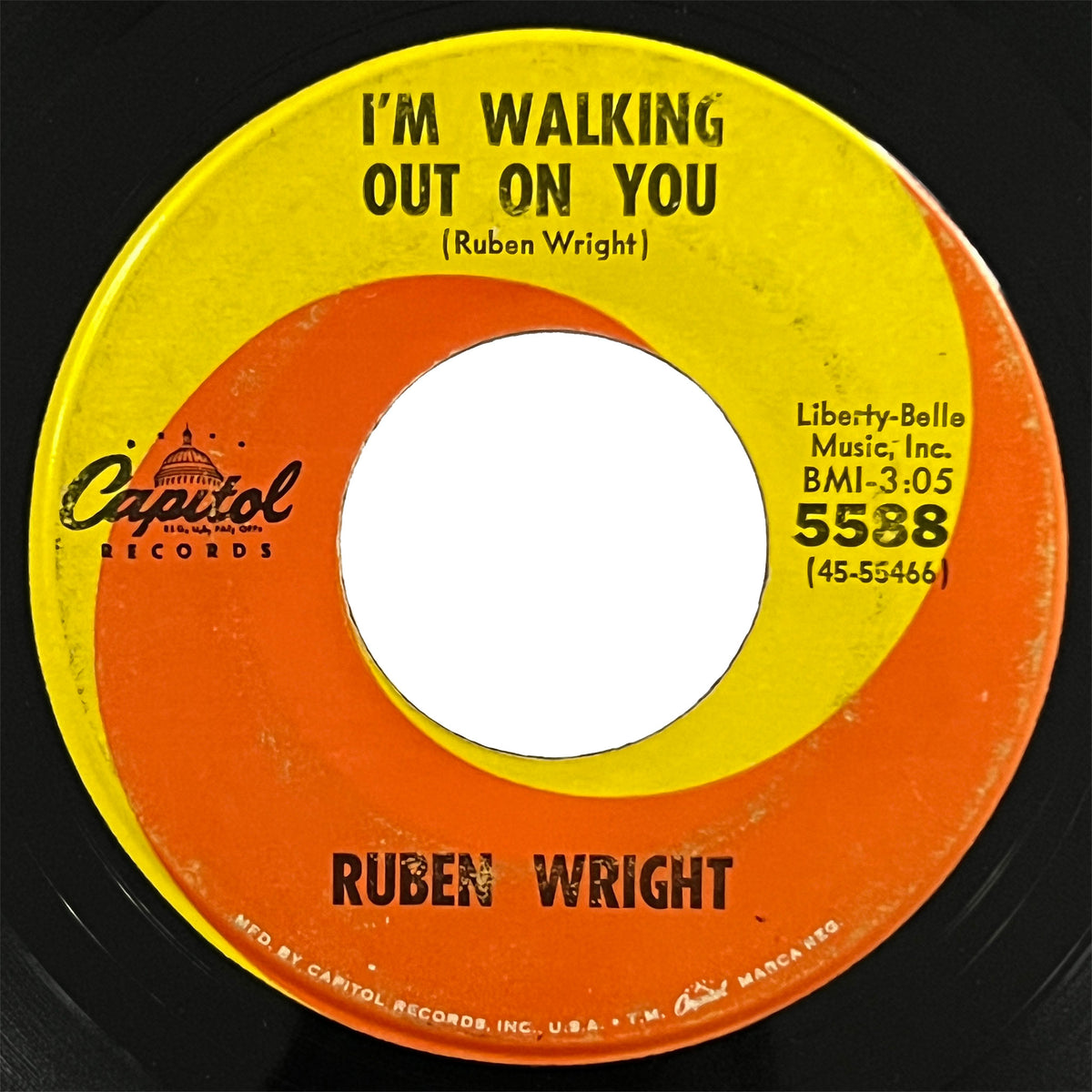 Ruben Wright - I'm Walking Out On You | Inksplat Records