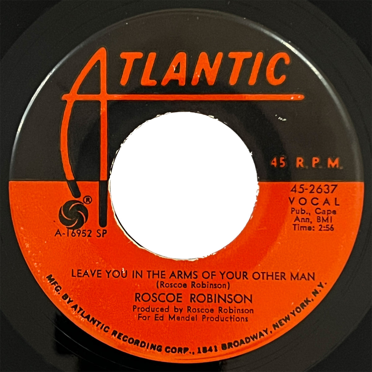 Roscoe Robinson - Oo Wee baby I Love You | Inksplat Records