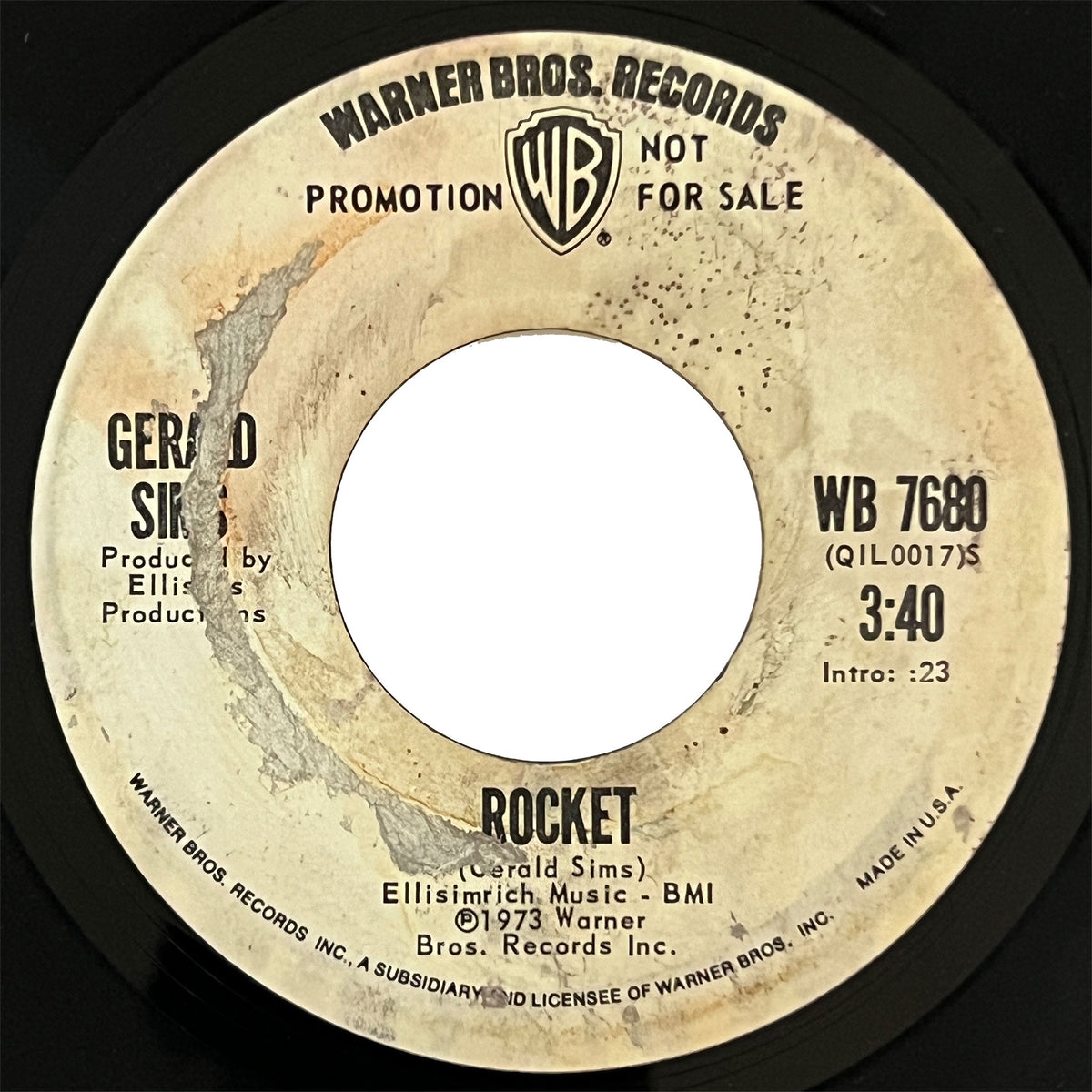 Gerald Sims - You'll Never Be Sorry | Inksplat Records