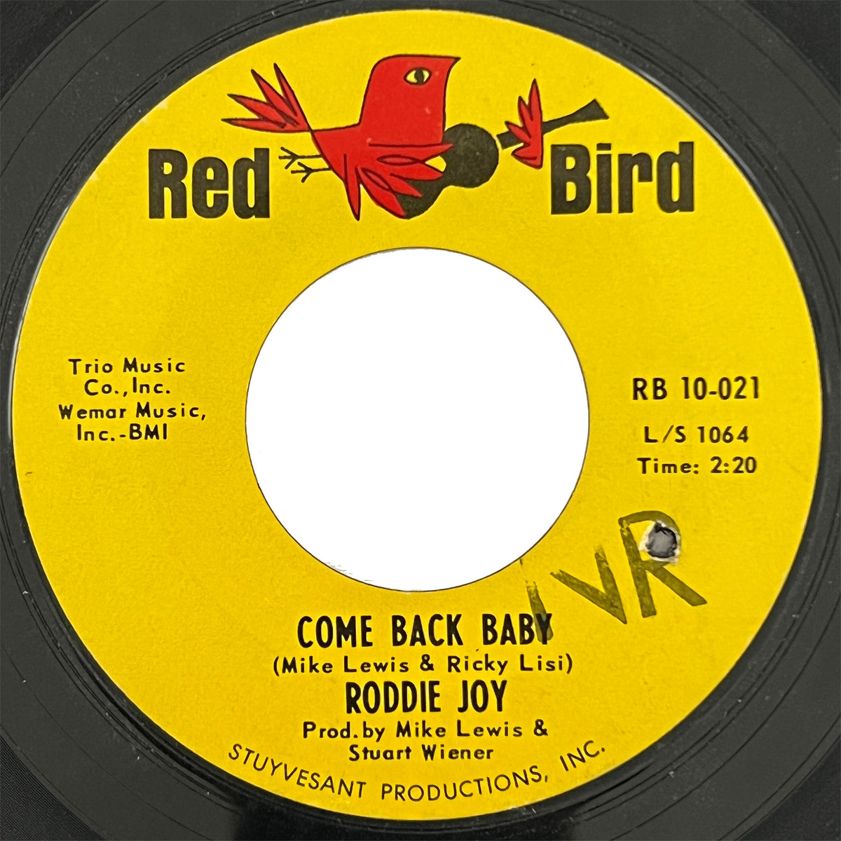 Roddie Joy - Come Back Baby | Inksplat Records