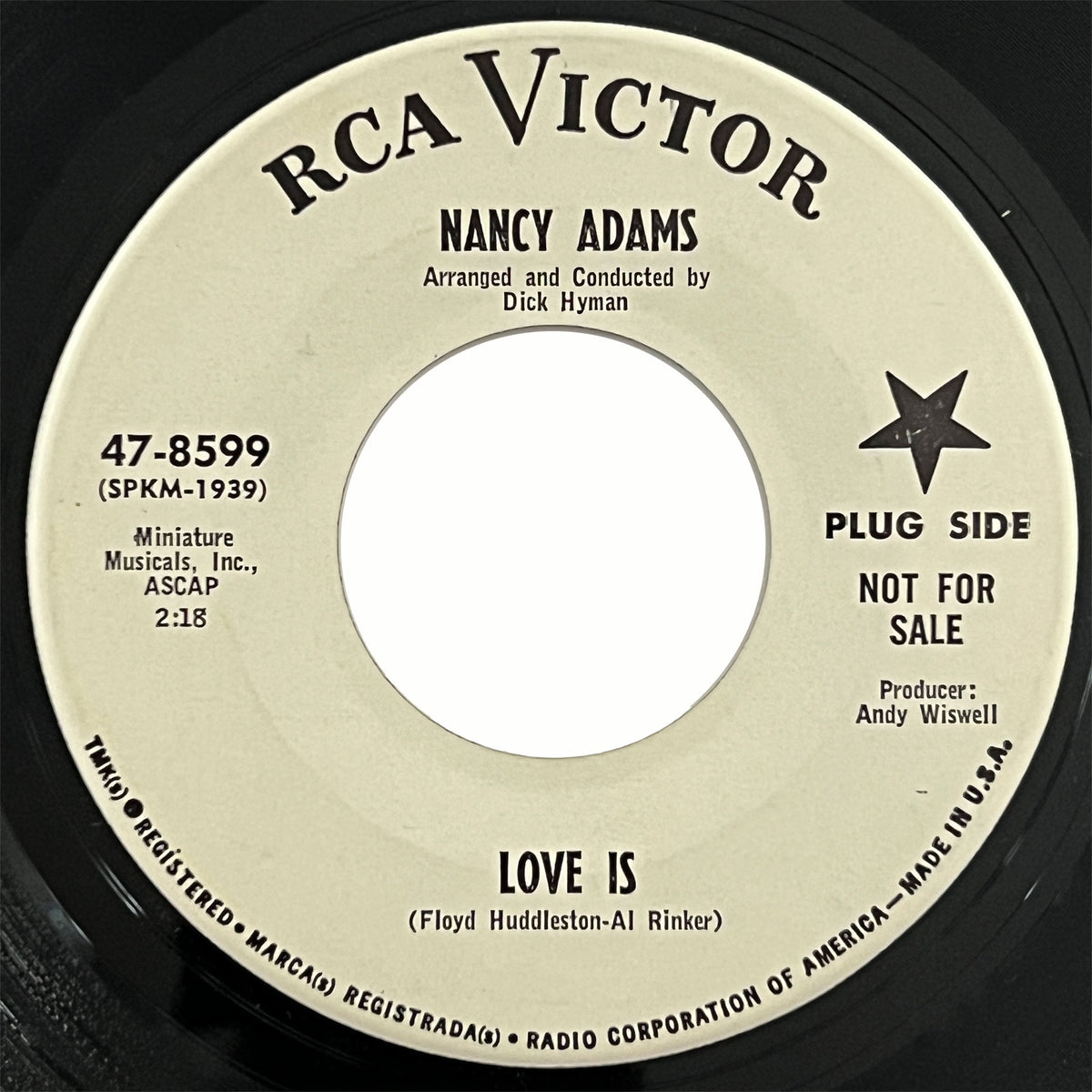 Nancy Adams - The Little Gold Screw (promo) | Inksplat Records