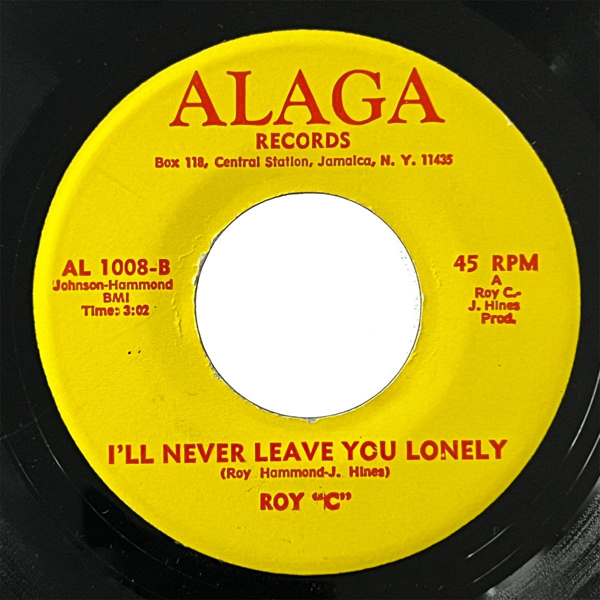 Roy C - I'm Gonna Love Somebody Else's Woman | Inksplat Records
