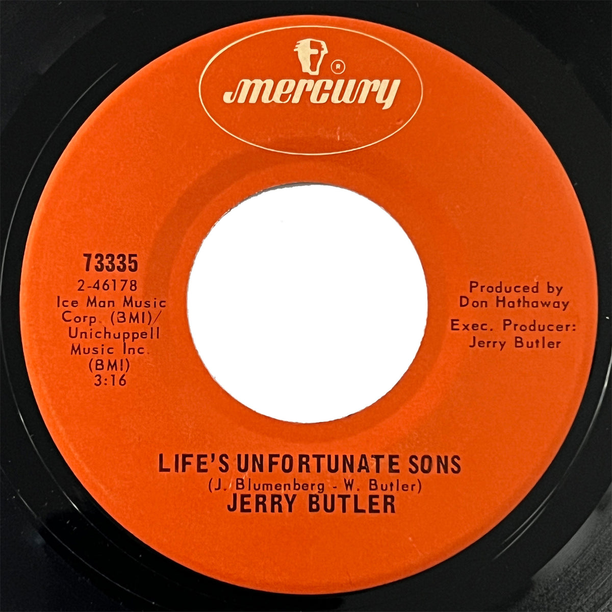 Jerry Butler - One Night Affair | Inksplat Records