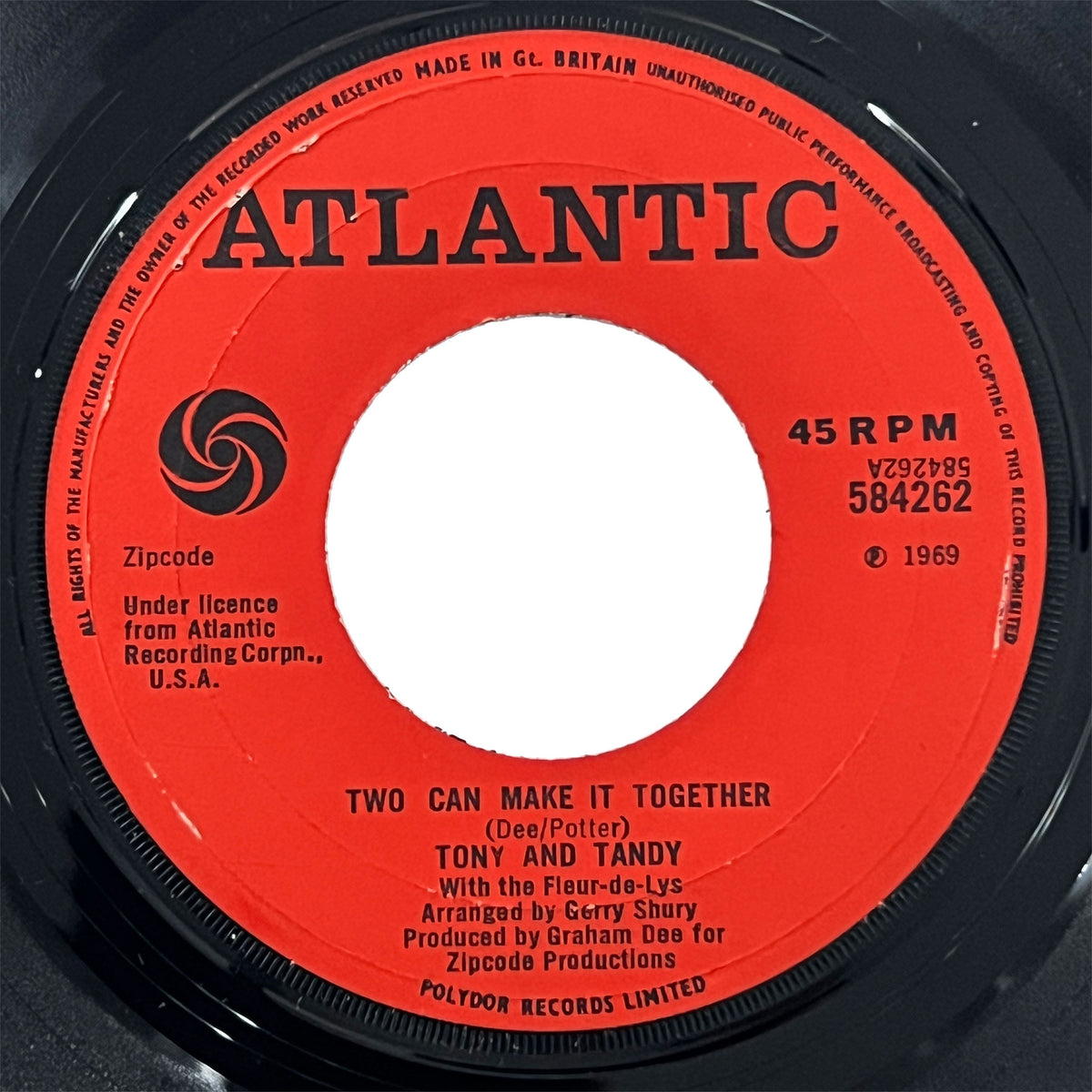 Tony and Tandy - The Bitter And The Sweet (UK) | Inksplat Records