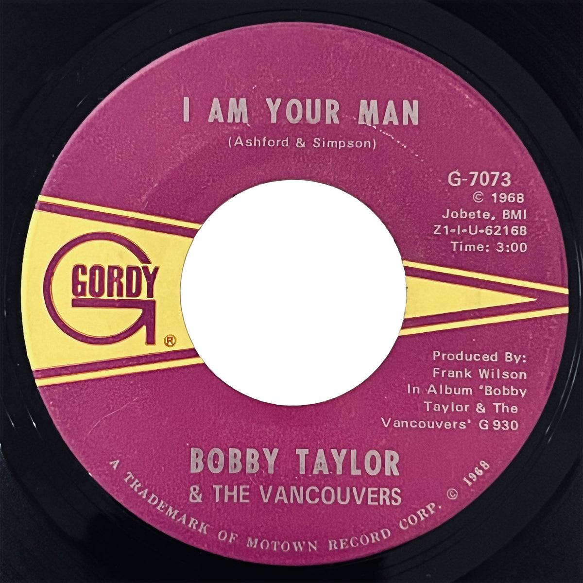 Bobby Taylor and The Vancouvers - If You Love Her | Inksplat Records