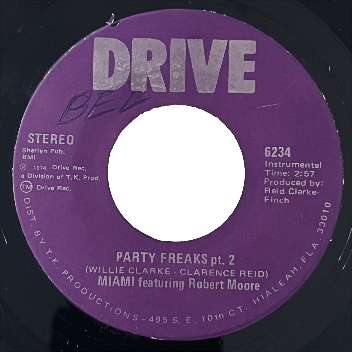 Miami featuring Robert Moore - Party Freaks | Inksplat Records