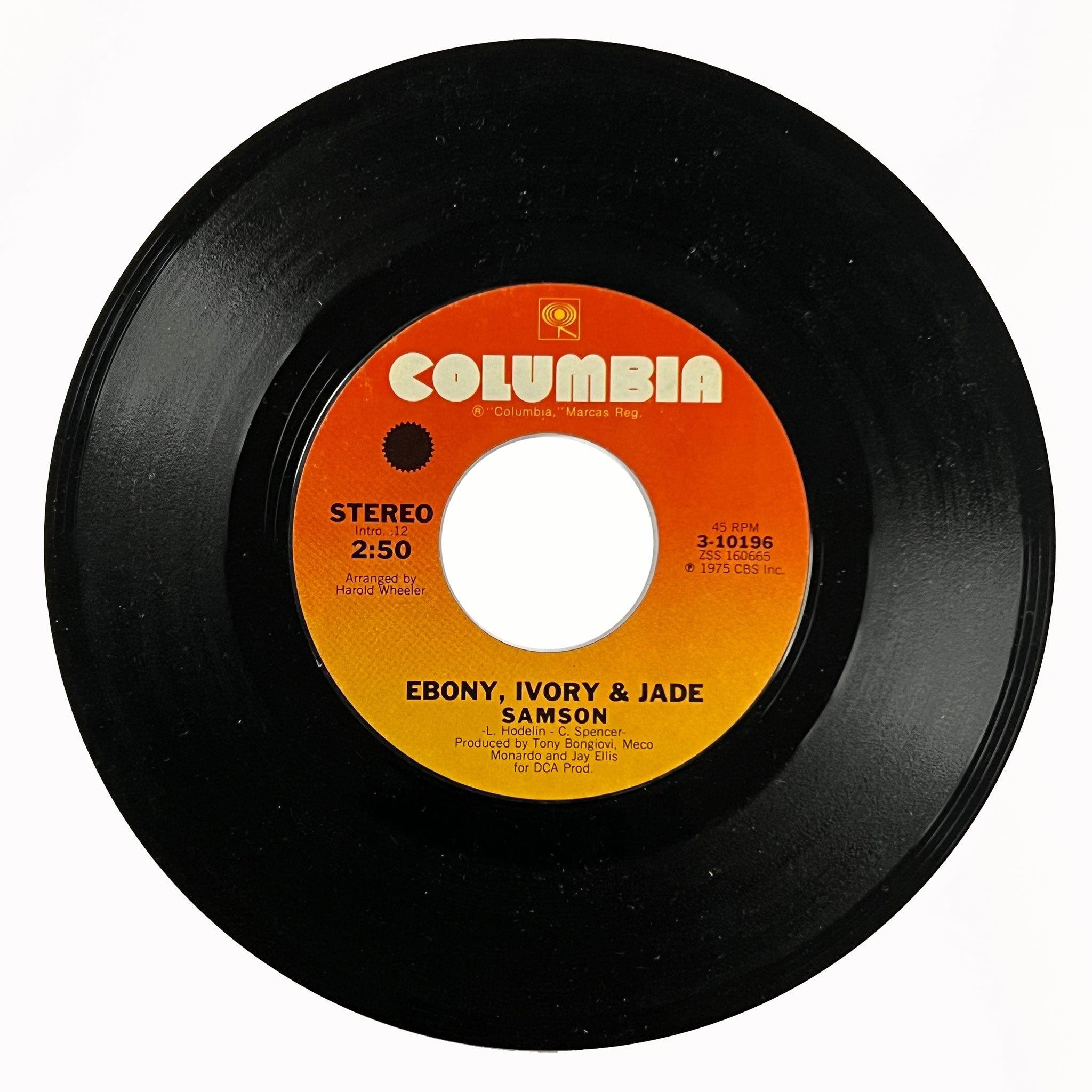 Ebony, Ivory and Jade - Samson | Inksplat Records