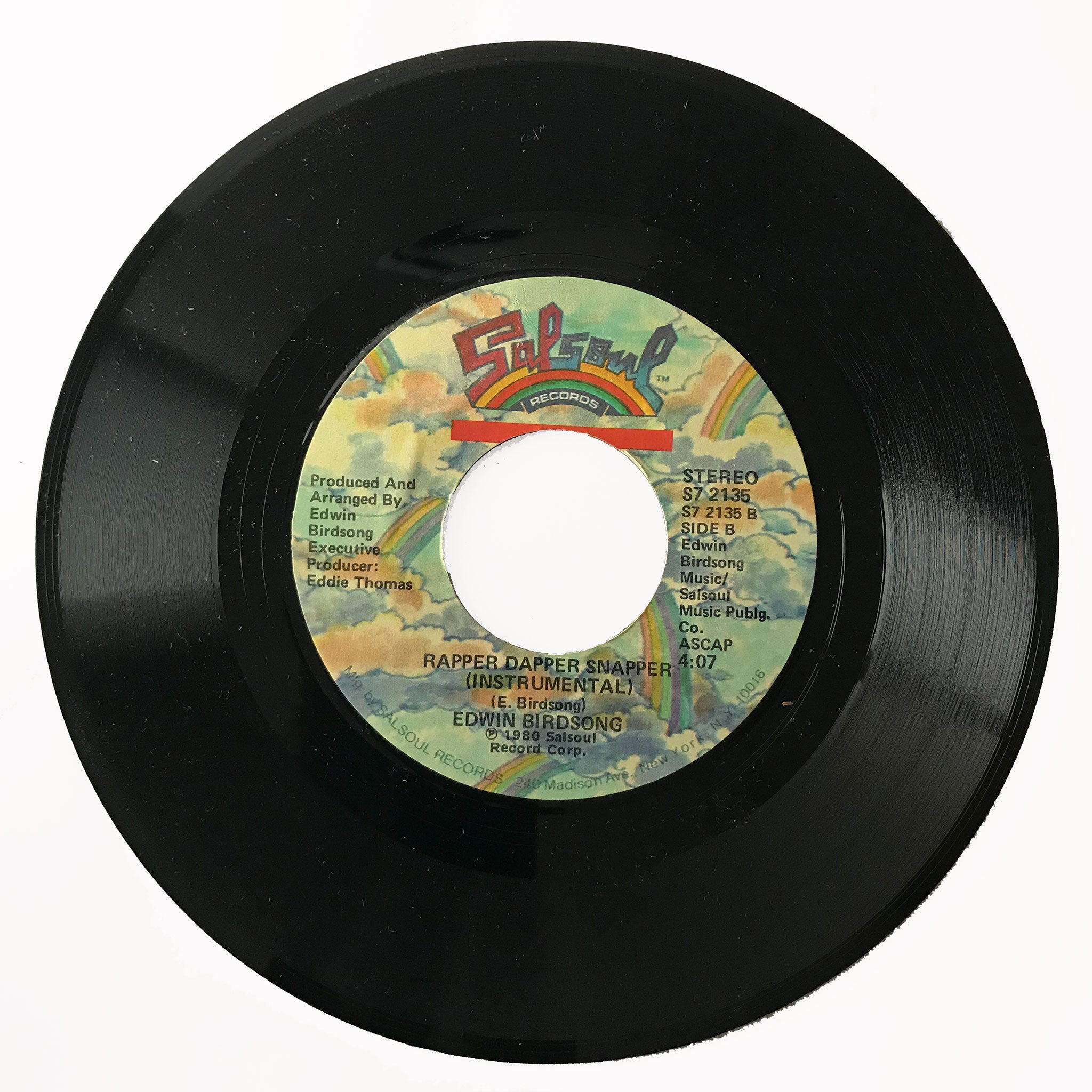 Edwin Birdsong - Rapper Dapper Snapper | Inksplat Records