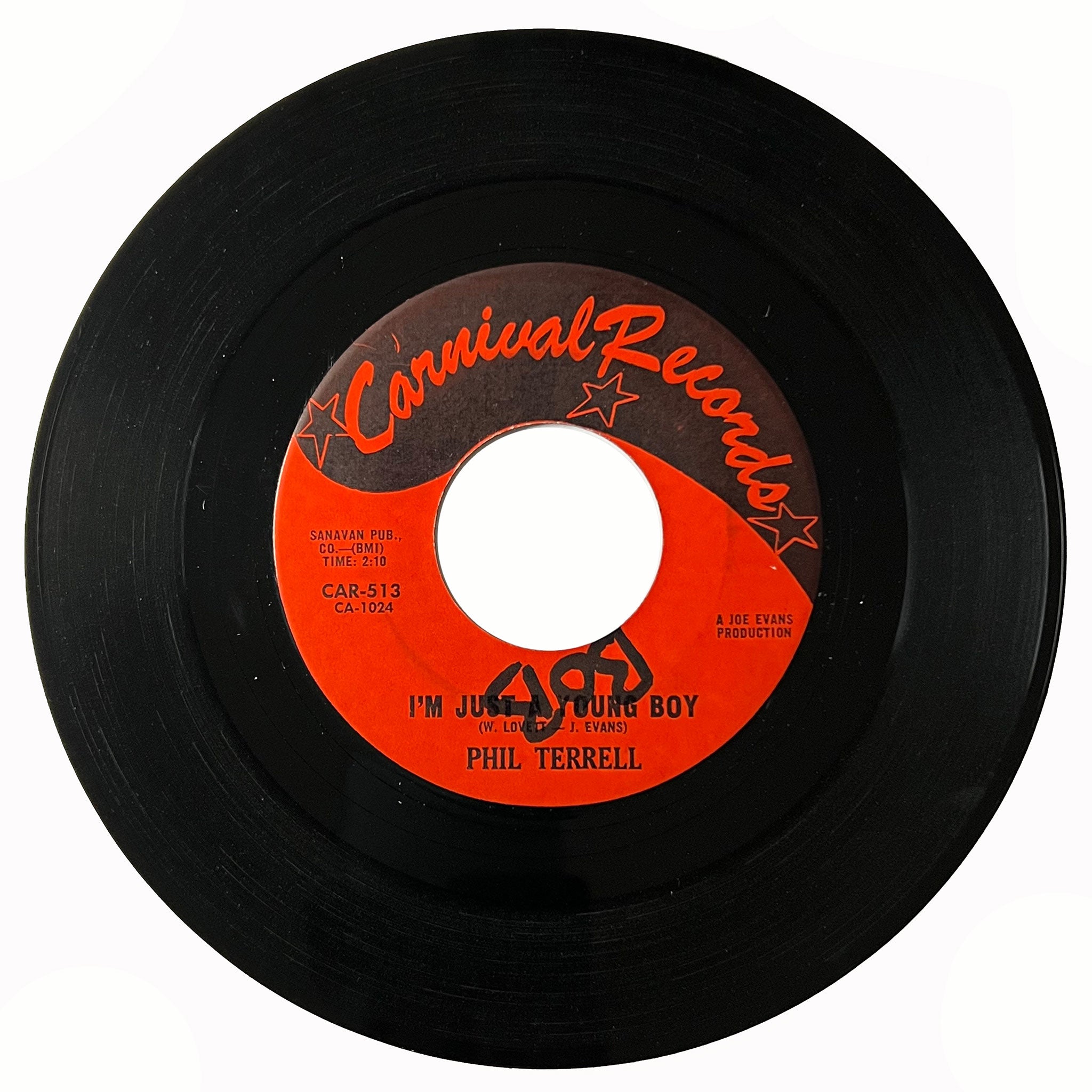 Phil Terrell - I'm Just A Young Boy | Inksplat Records